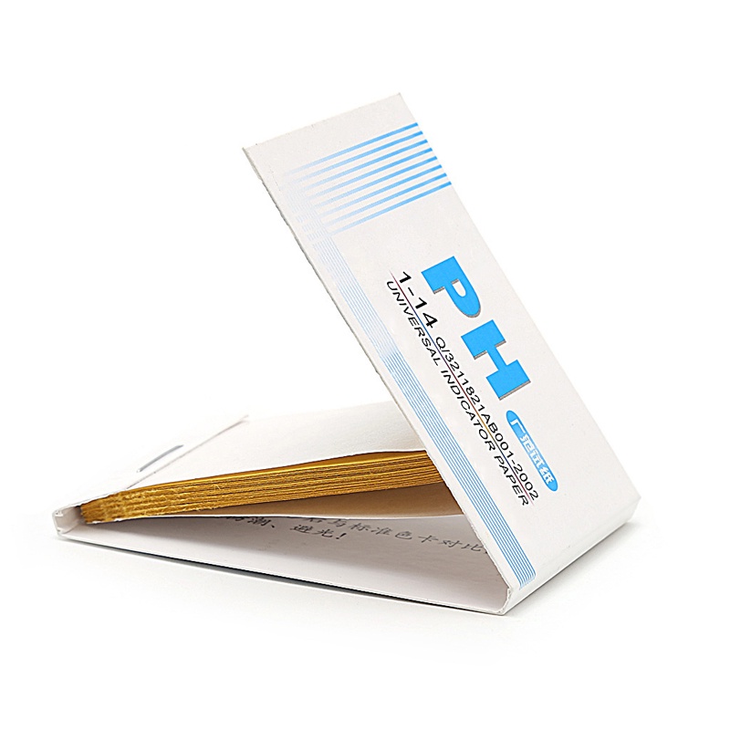 PCF* 1x 80 Strips Full pH 1-14 Test Indicator Paper Litmus Testing Kit ...