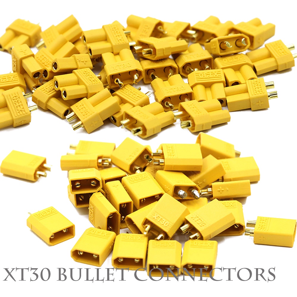 5pair/lot RC XT30 XT 30 Female Male Bullet Connectors Plug For RC Lipo ...