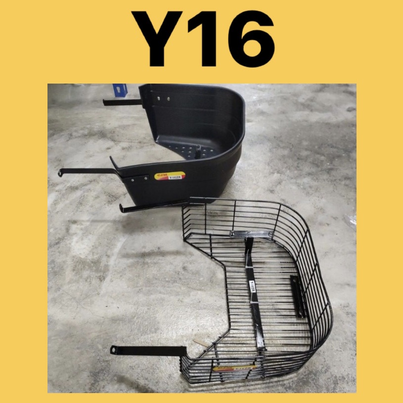 YAMAHA Y16 Basket raga bakul plastik besi yamaha y16 y16zr (CJM) FRONT ...