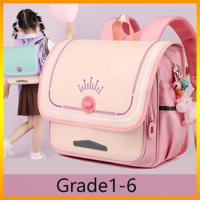 230217 new children's waterproof school bag horizontal version Space ...