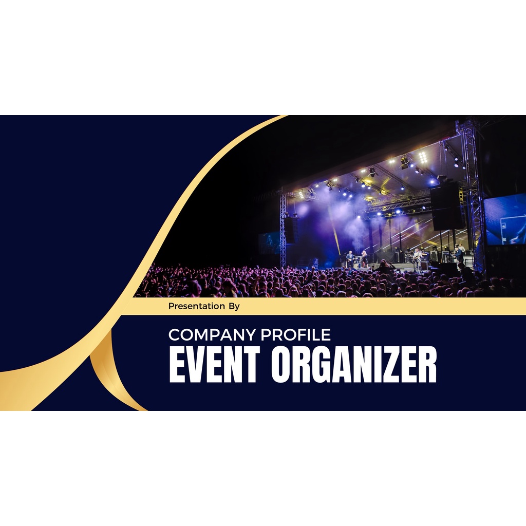 PRESENTATION TEMPLATE [EDITABLE] Dark Blue Elegant Company Profile ...