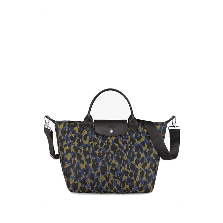Longchamp Le Pliage Neo Small Panther Leopard Top Handle Handbag ...