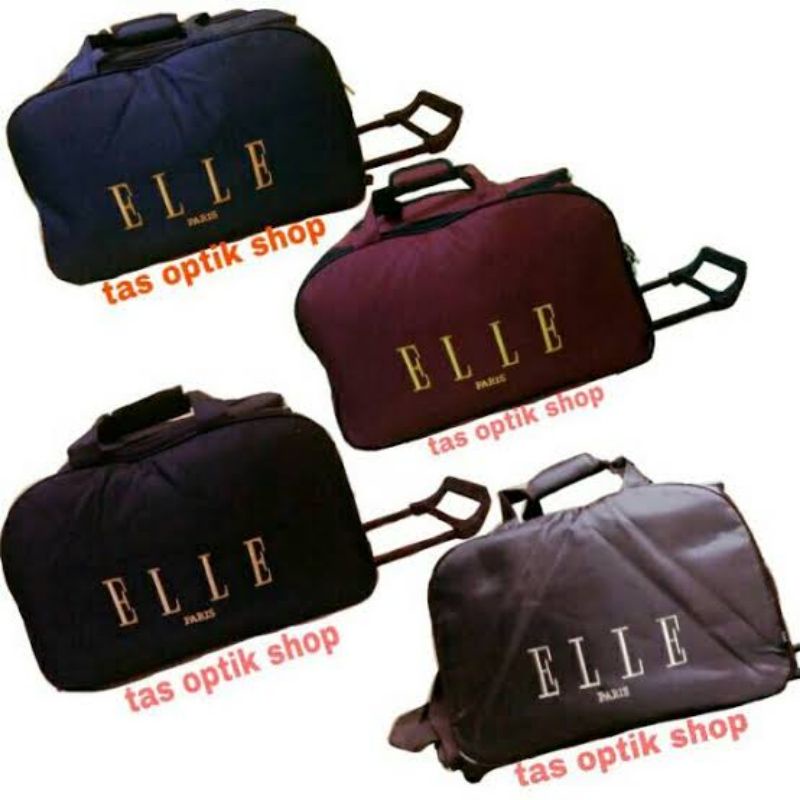 Elle Trolly 2-wheel Travel Bag Large Size Clothes Bag elle Paris ...