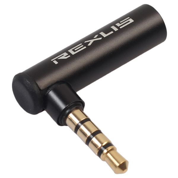 3.5mm Earphone Audio Jack Converter 90 Degree OMTP CTIA Music Audio ...