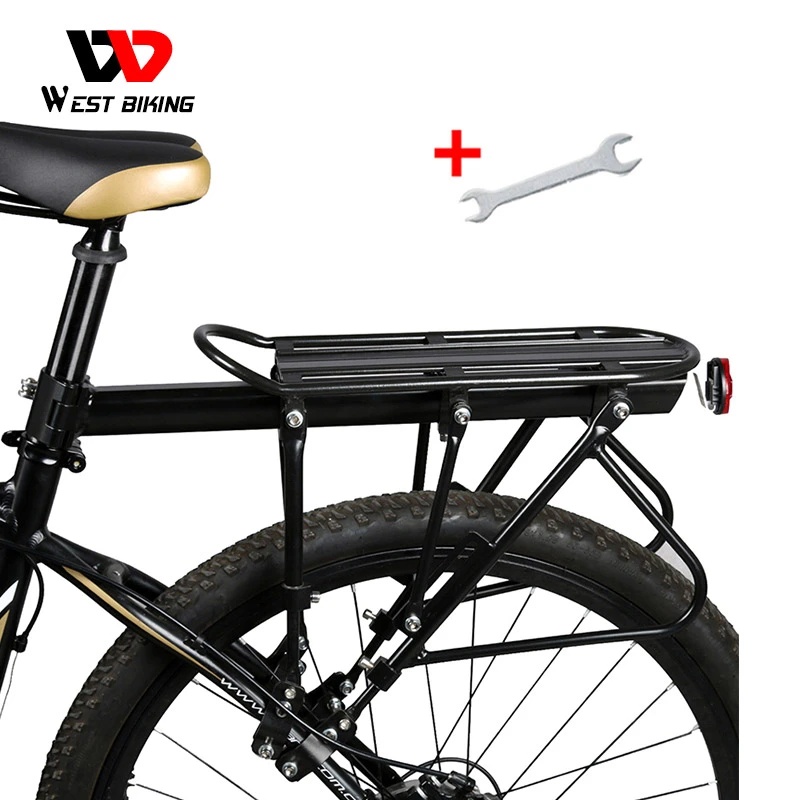 WEST BIKING Bicycle Racks 140 KG Load Luggage Carrier Cargo Aluminum ...