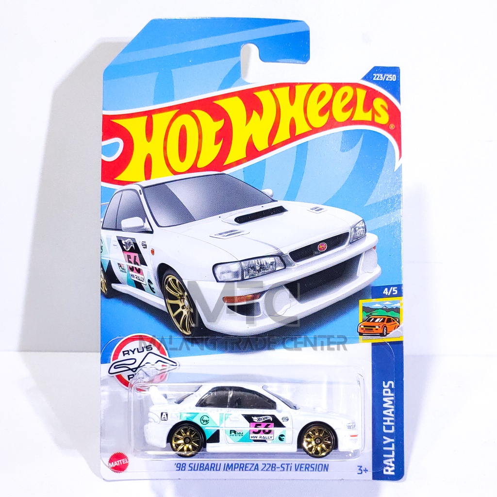 Hot Wheels 98 Subaru Impreza 22b Sti Version Treasure Hunt Th Reg N2022