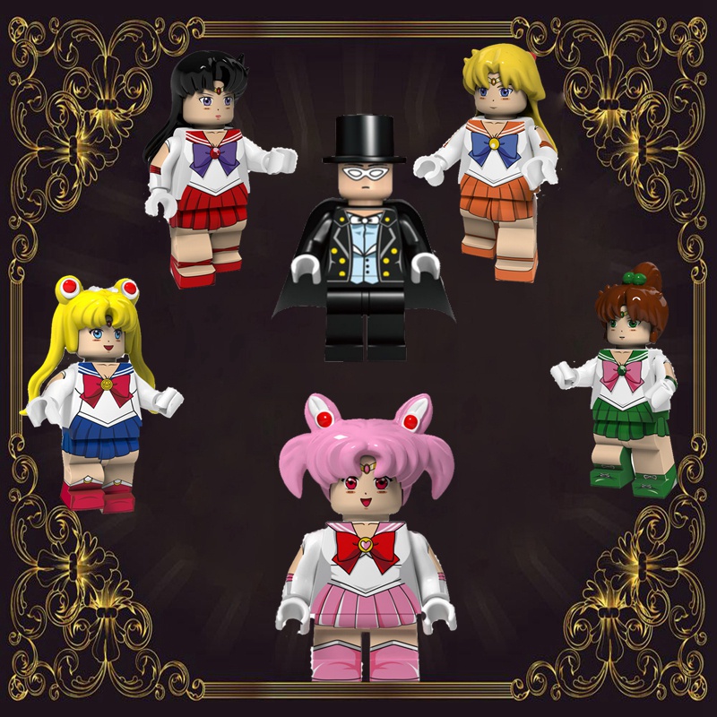 Sailor Moon Chiba Mamoru Chibi Anime Birthday Gift Education Toys For ...