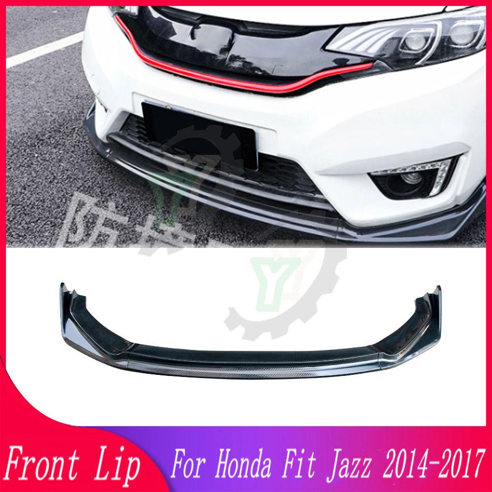 3PCS Car Front Bumper Lip Spoiler Splitter Diffuser Detachable Body Kit ...