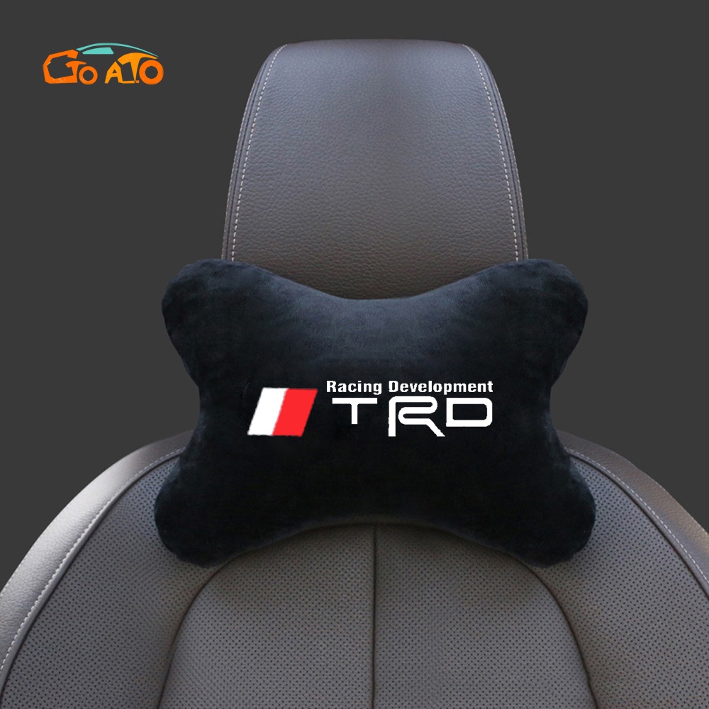 GTIOATO TRD Car Neck Pillow Headrest Auto Cushion Headrest For Toyota ...