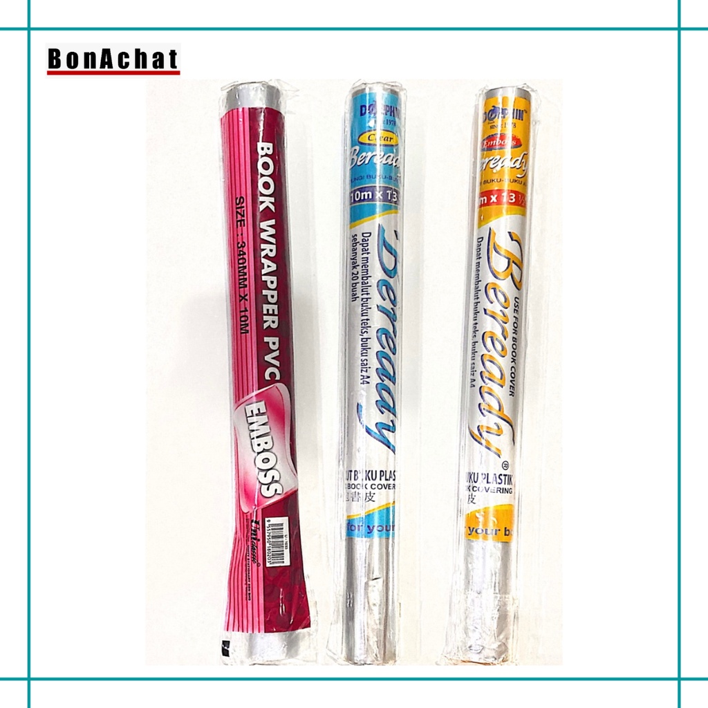 Uniclassic / Dolphin Beready Book Cover Book Wrapper Book Roll Clear ...