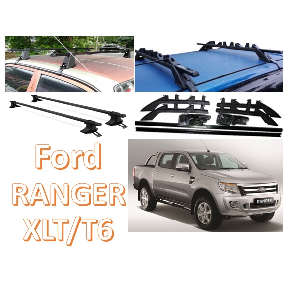 Ford RANGER XLT T6 OEM Fitting Universal Car Van Roofbar Roof Rack Bar ...