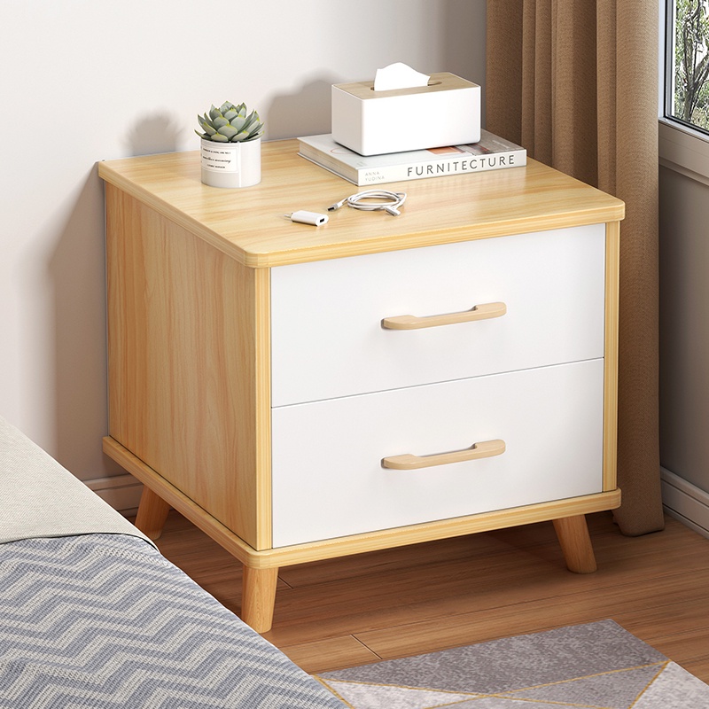 Pexmon Simple modern Bedroom bedside Table bedside cabinet Kabinet ...