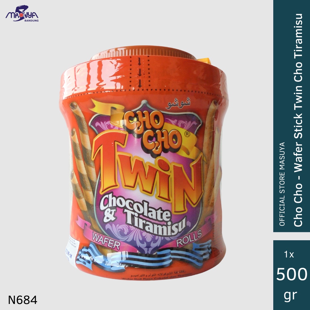 Cho Cho Cho Wafer Stick Twin Chocolate-Tiramisu 500gr | Shopee Malaysia
