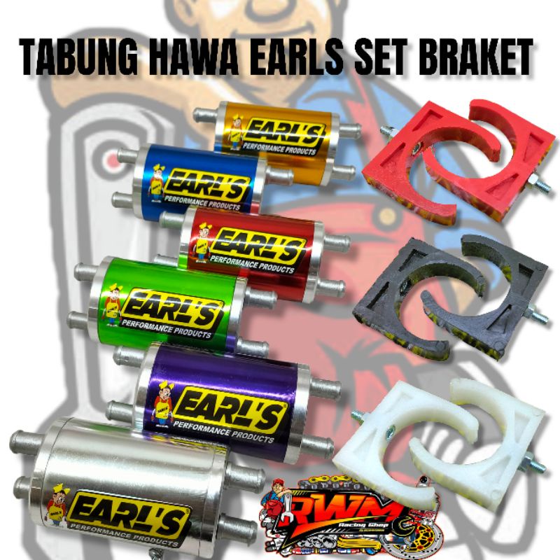 CNC Racing Aluminum Earl Air Tube Set CB GL MP Tiger MX King KLX Vario ...