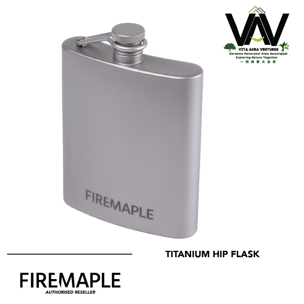 FIREMAPLE Bacchus Titanium Hip Flask | Shopee Malaysia