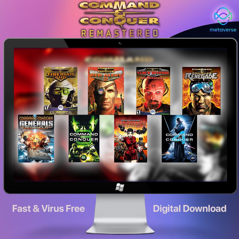 🔥PC GAME🔥 Command & Conquer Full Collection | OFFLINE | DIGITAL ...