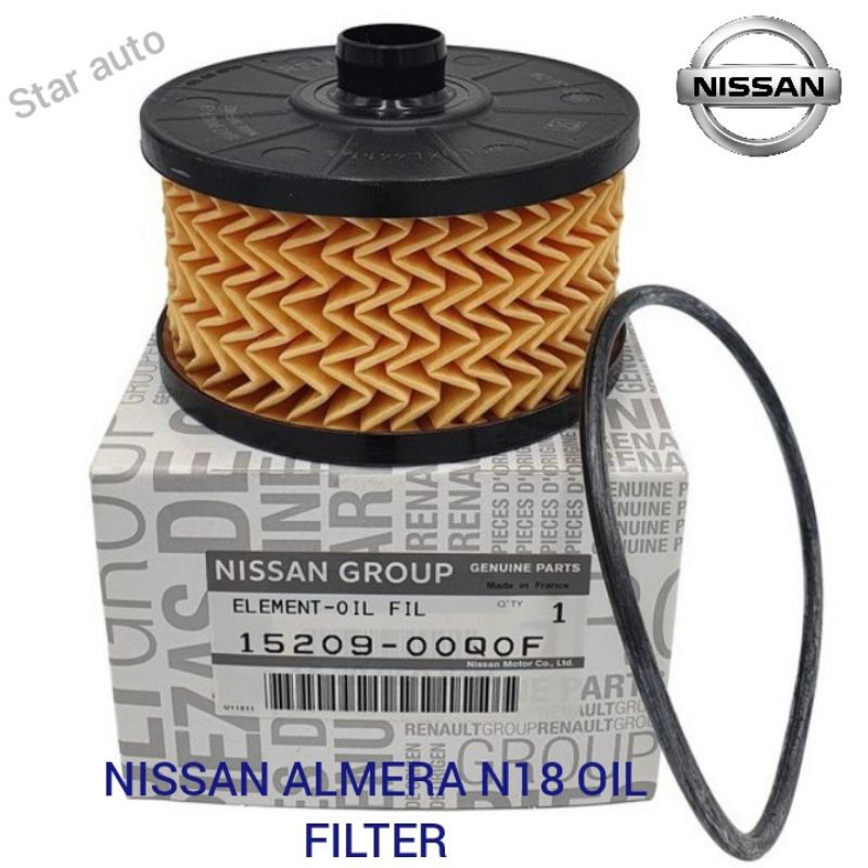 NISSAN ALMERA N18 OIL FILTER | Shopee Malaysia