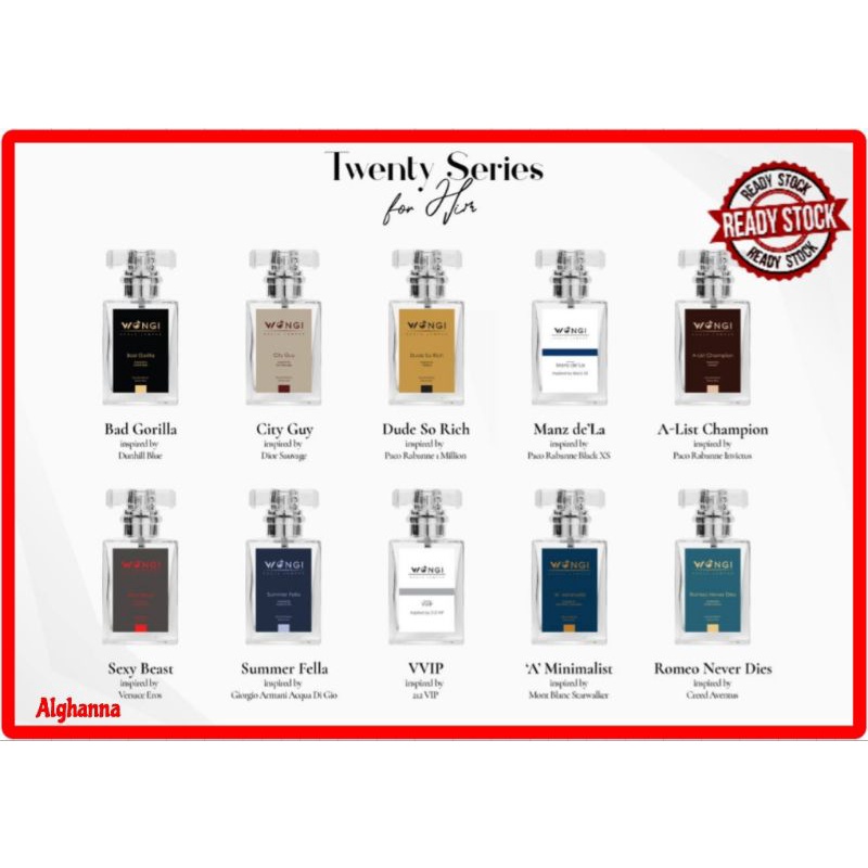 Wongi Perfume Edp For Men 20ml | Shopee Malaysia
