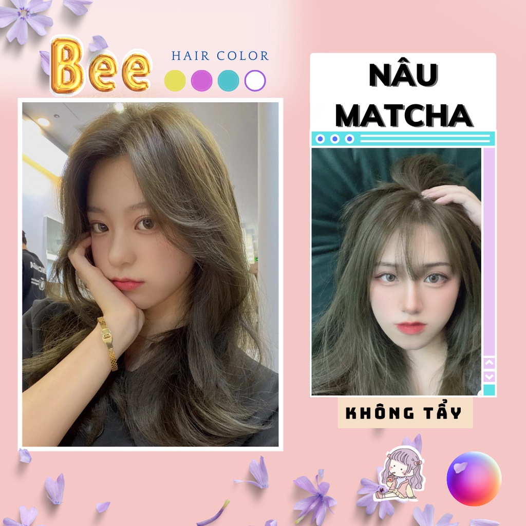 Matcha BROWN Hair Dye Without Bleach | Bee haircolor, Beehaircolor ...