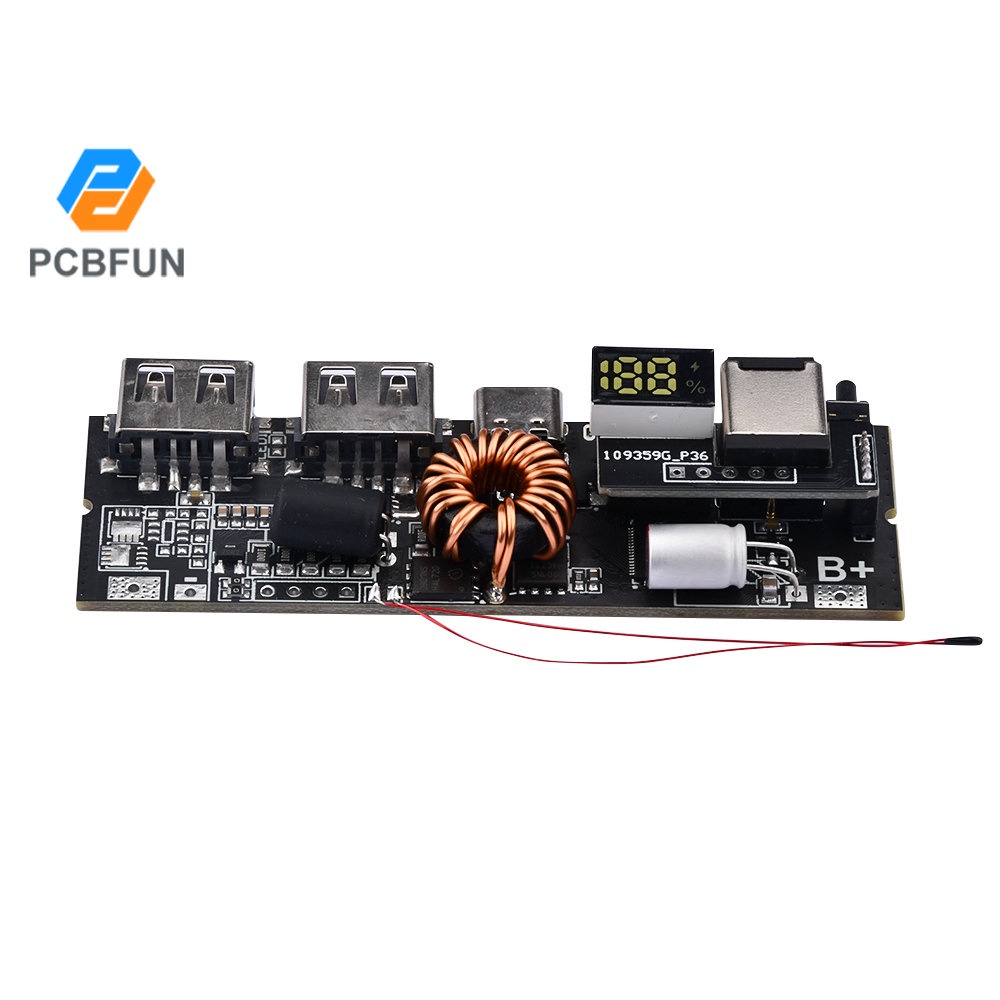 Pcbfun PD 65W100W 21700 Charging Board Dual Fast Charging 6-port Mobile ...