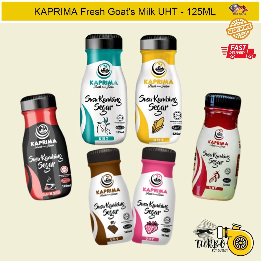 KAPRIMA Susu Kambing Segar UHT / Fresh Goat's Milk - 125ML | Shopee ...
