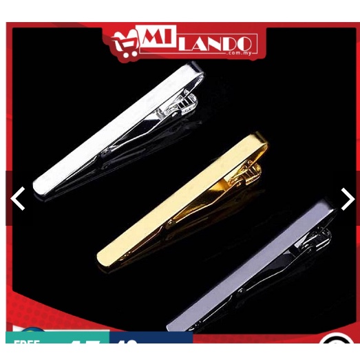 Men Copper Tie Clip Men's Fashion Necktie Pin Clipper Pin (Type 5 ...