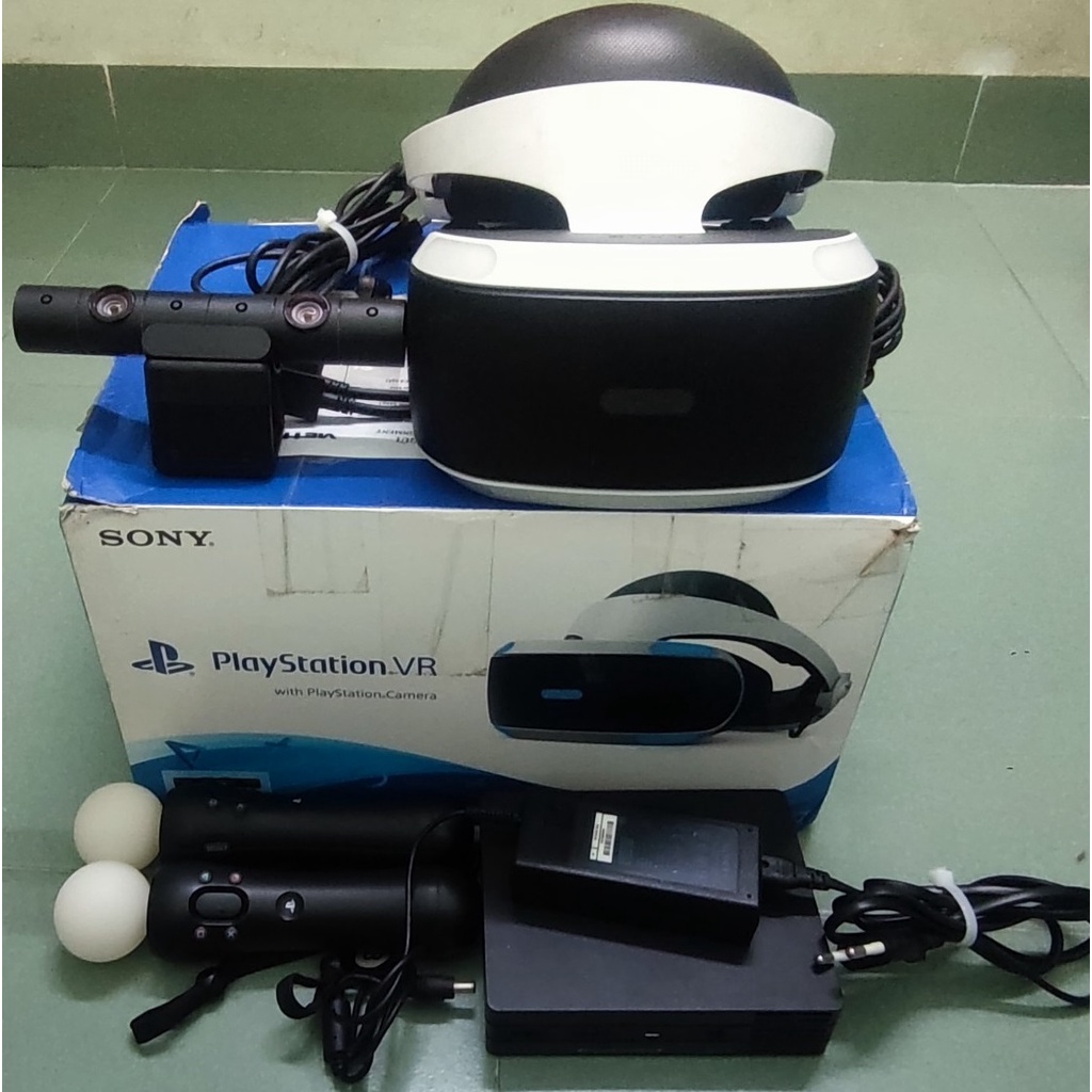 Playstation Vr new version fullbox likenew (with ps move included ...