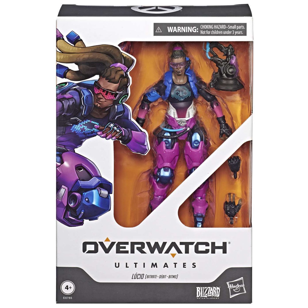 Hasbro Overwatch Ultimates Lucio (Bitrate) 6 inch Action Figure ...