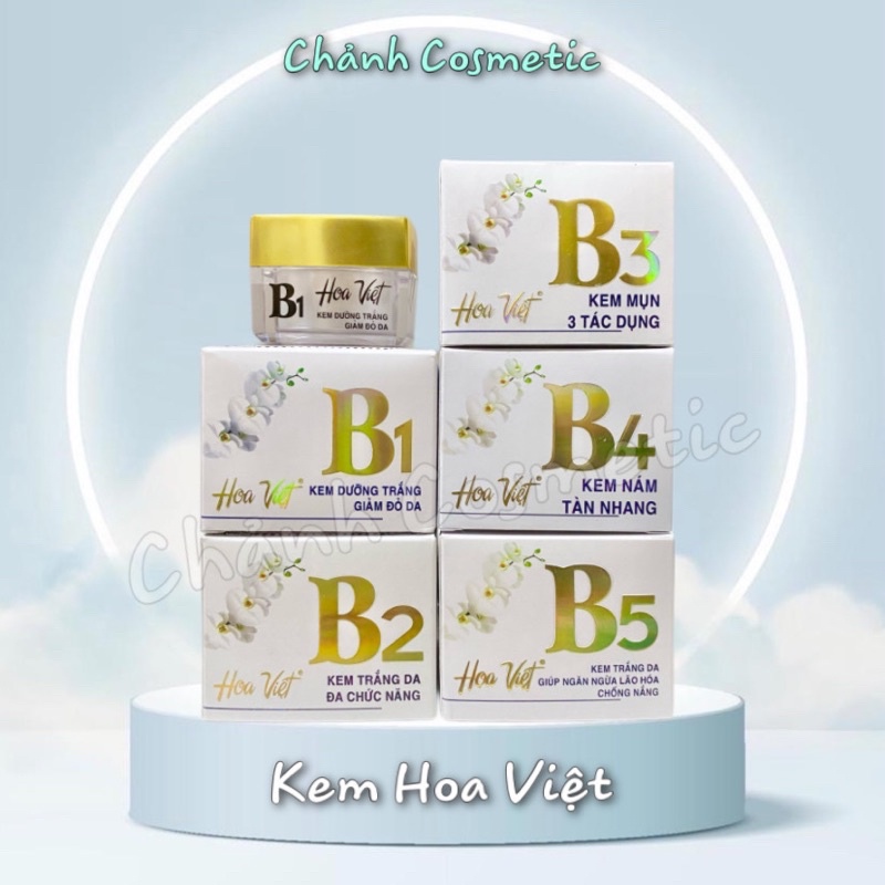 Hoa Viet Cream B1 B2 B3 B4 B5 Multifunctional, Anti-Acne, Slingshotm ...