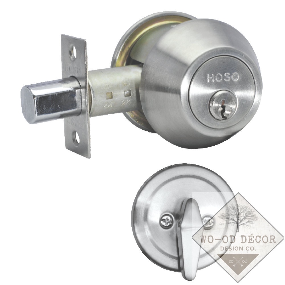 HSD-5261SS HOSO S/Steel 304 Deadbolt (Single Cylinder w Thumbturn ...