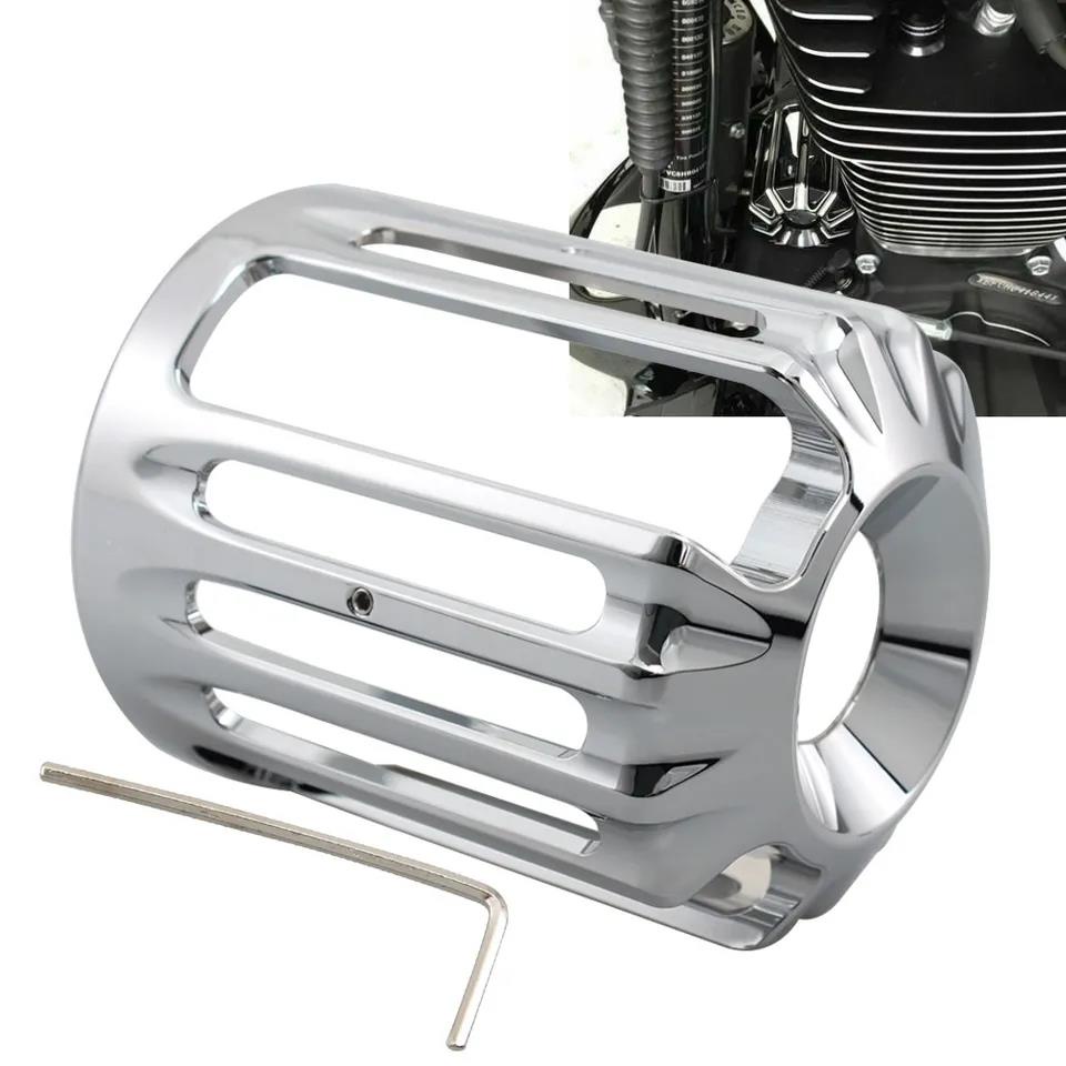 Moto Accessory Billet Aluminum Oil Filter Cover Machine Oil Grid Cover ...