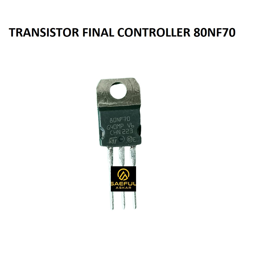 Transistor Mosfet 80NF70 For Electric Bike Controller | Shopee Malaysia