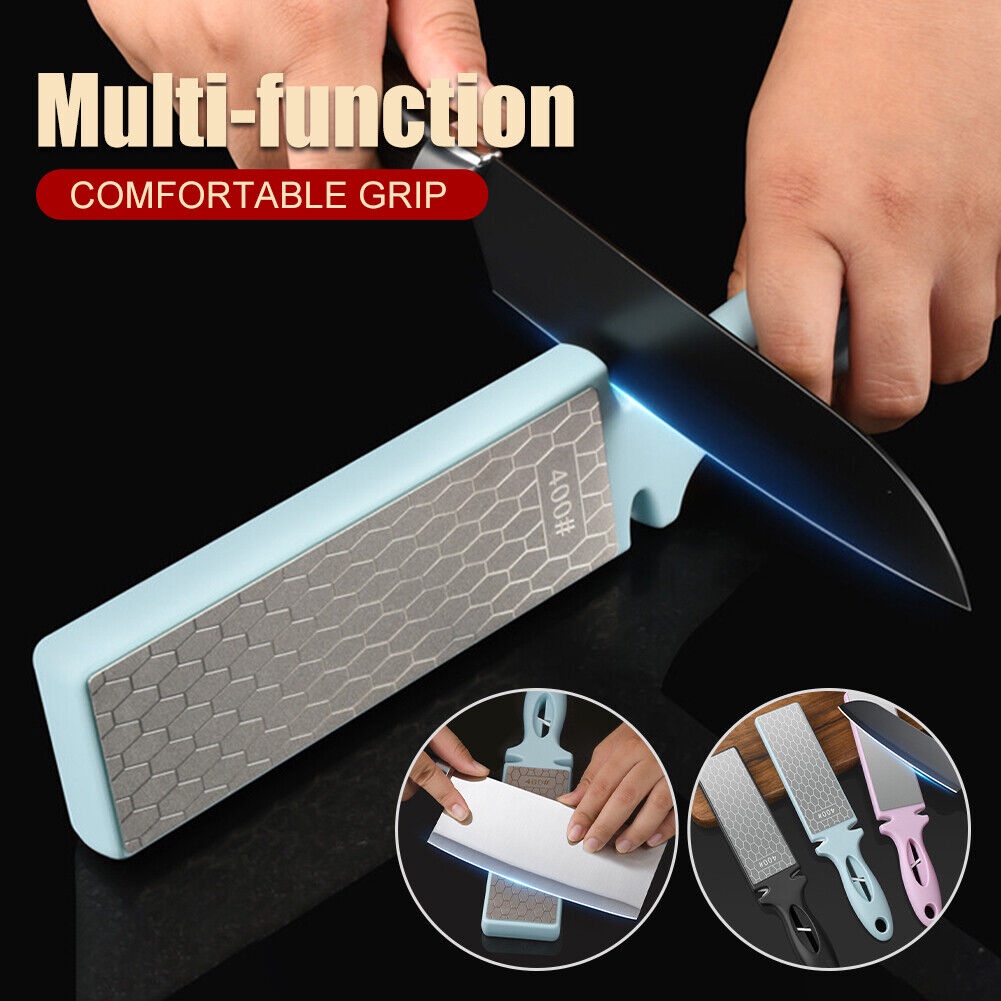 5In1 Knife Sharpener Diamond Bars 400/1000 Grit Multi-Tool Kitchen ...