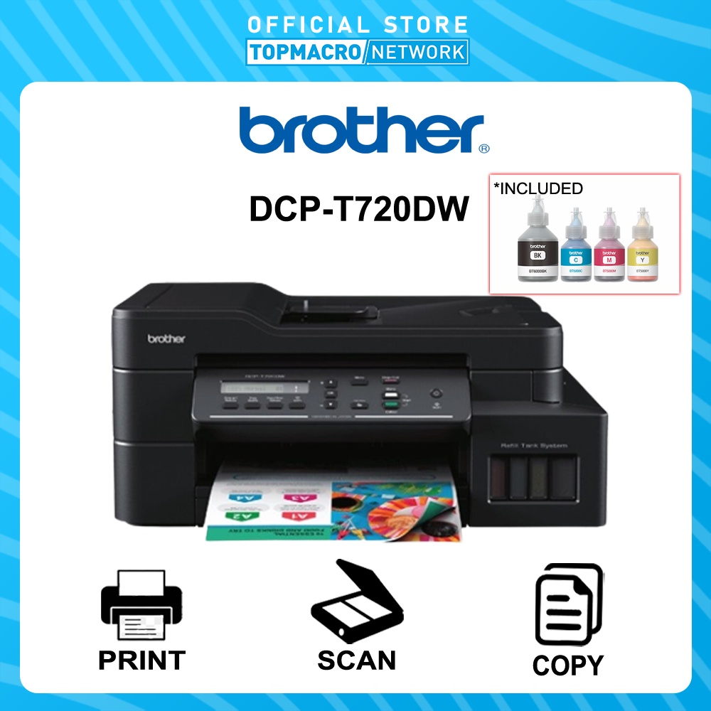 BROTHER DCP-T720DW PRINTER (PRINT, COPY, SCAN) | Shopee Malaysia