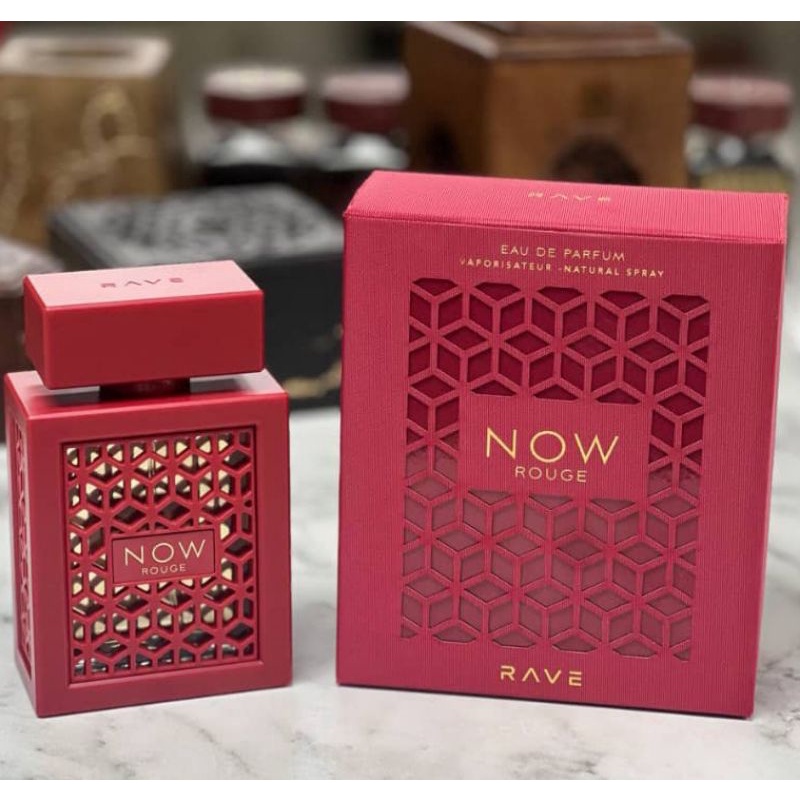 RAVE NOW Rouge PERFUME FOR MEN 100 ML EDP BY LATTAFA original 100% ...