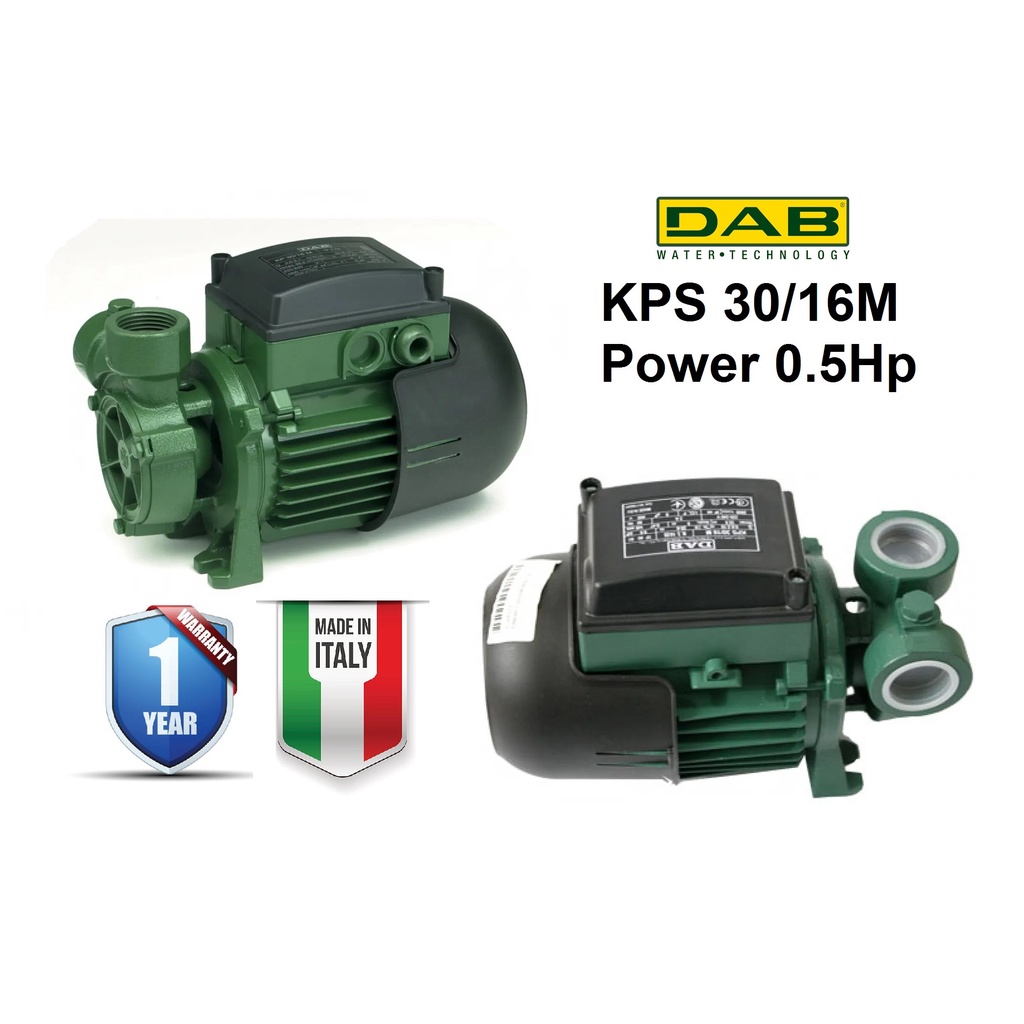 DAB KPS 0.5HP Peripheral Centrifugal Pump | Shopee Malaysia