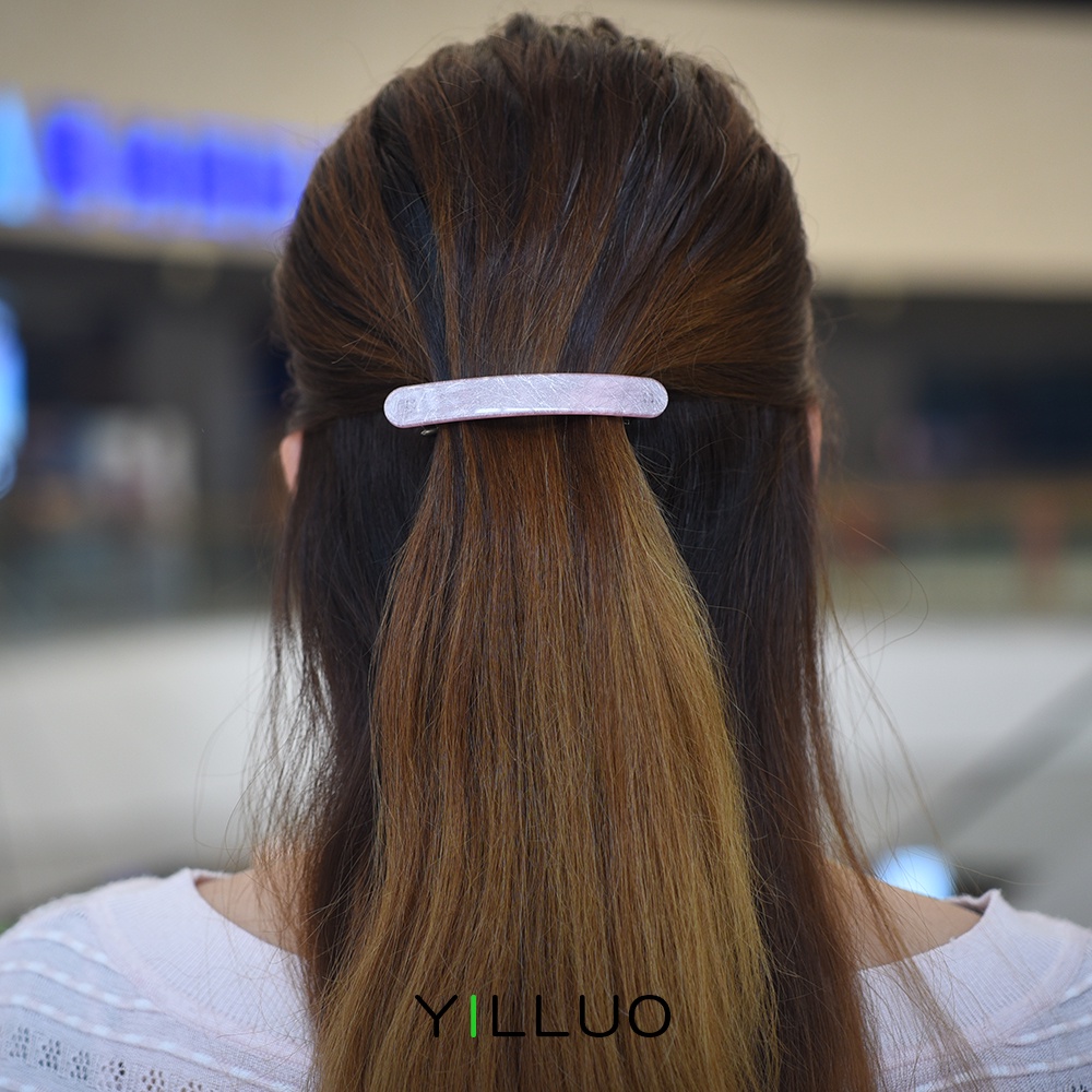 Klip rambut bersaiz sederhana belakang kepala wanita dewasa hiasan ...