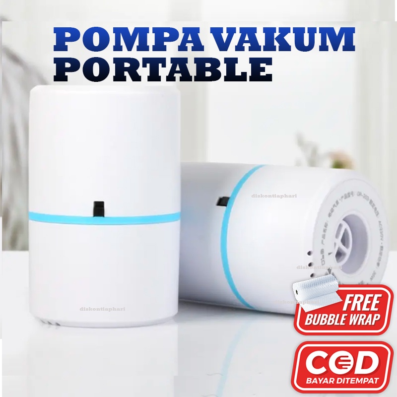 MESIN Mvs-15 Clothes Vacuum Pump Machine Design Mini Portable Electric ...