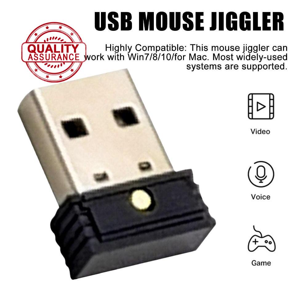 1Pcs USB Mouse Jiggler,Undetectable Automatic Computer Mouse Jiggler ...