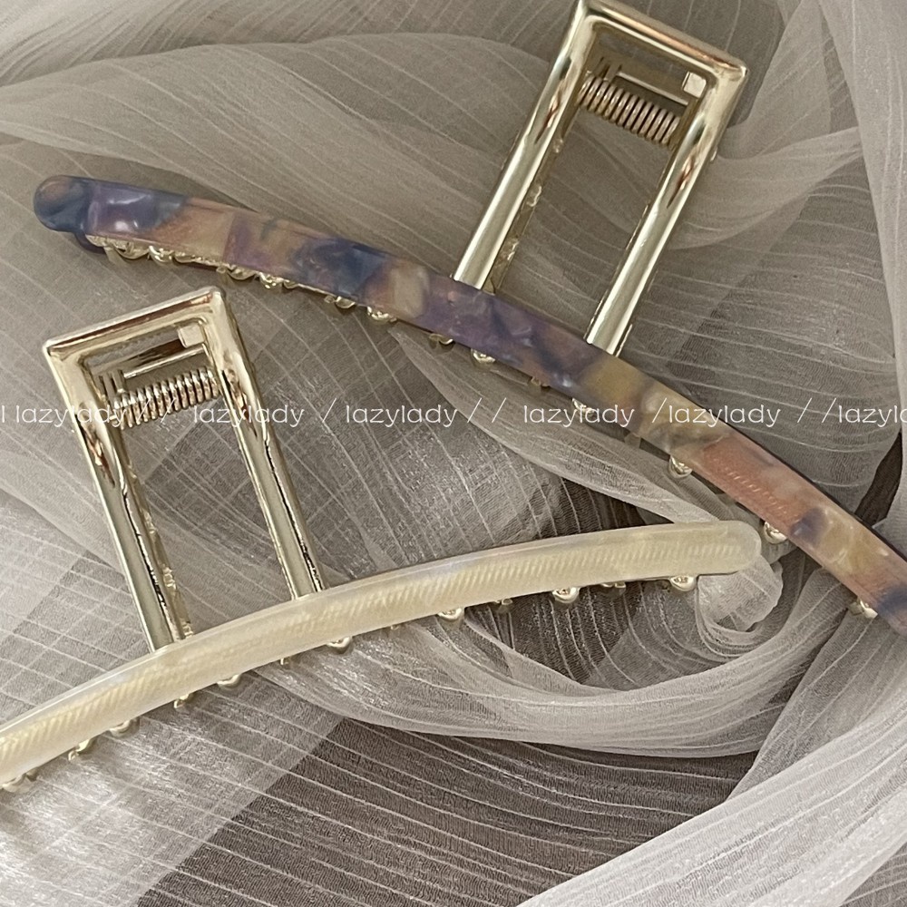 Klip pegang 13cm bersaiz besar, aloi corak asid asetik, tangkapan ...