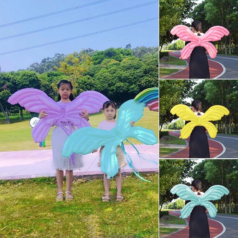 Large Butterfly Foil Balloons Butterfly Fairy Wings Balloon Butterfly ...