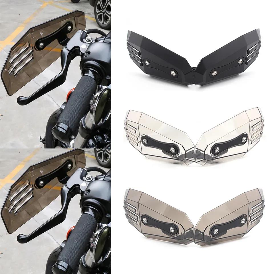 Motorcycle Black Handguard Shield Hand Guard Protector Windshield For ...