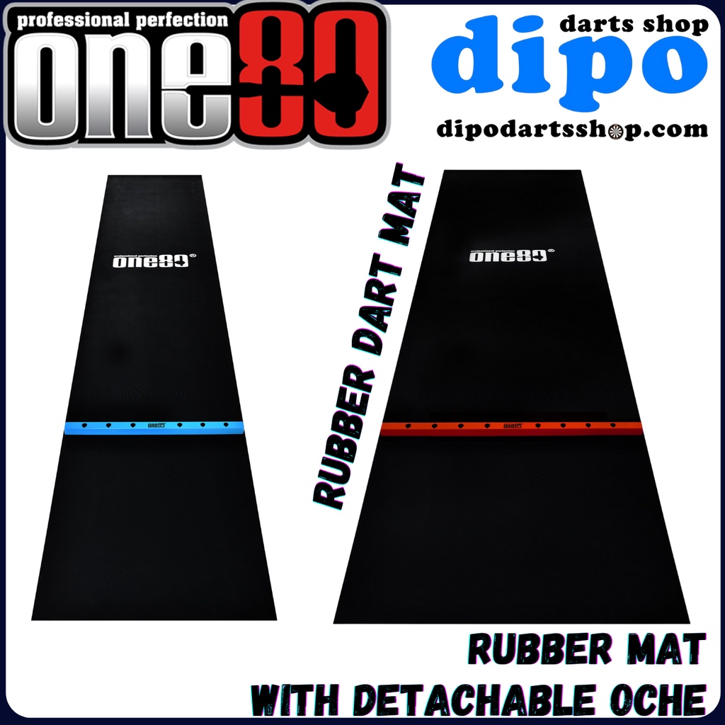 ONE80 Rubber Dart Mat with Detachable Oche Dart Accessories | Shopee ...