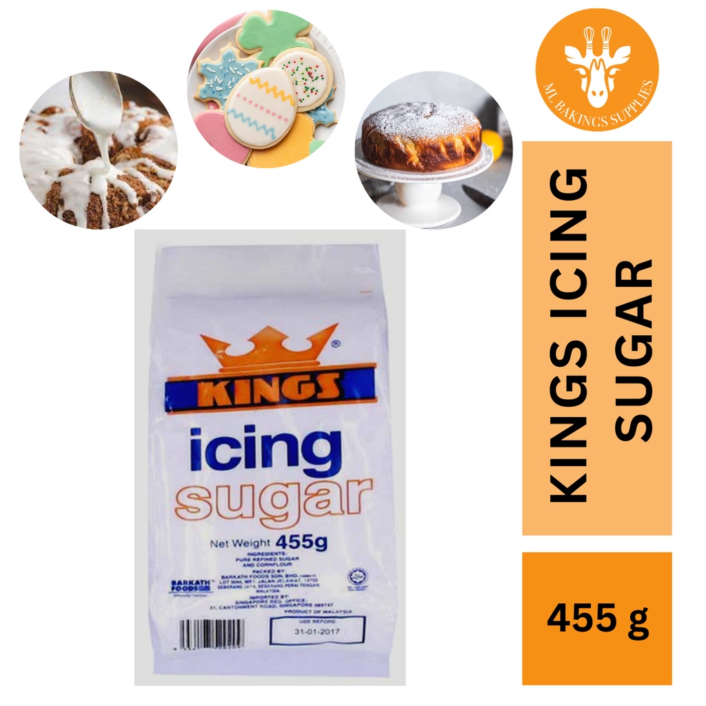 [READY STOCK] Kings Icing Sugar (455g) | Shopee Malaysia