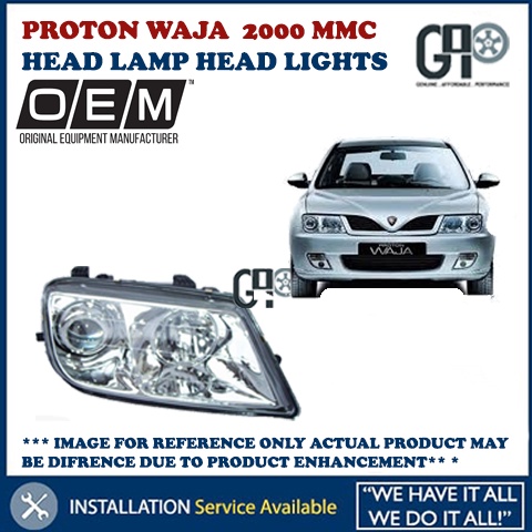 PROTON WAJA 2000 MMC HEAD LAMP HEAD LIGHTS LAMPU BESAR DEPAN | Shopee ...