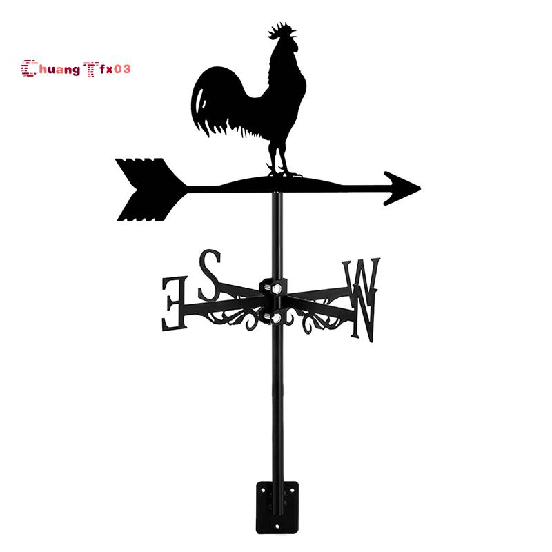 Weathervane with Animal Chickens Garden Stake Weather Vane Wind ...