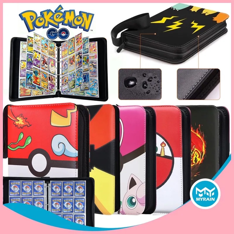 3x3 900pcs Cards holder Pokemon Anime Game Binder Card Holder Zipper ...