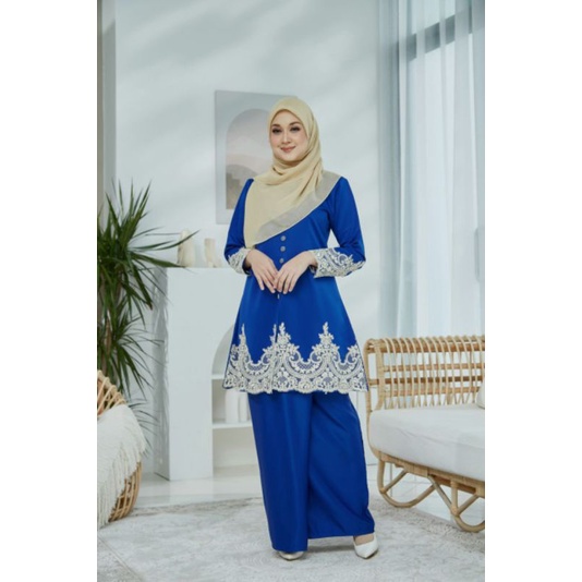 BAJU KEBAYA LABUH KEBARUNG MODEN KURUNG SEDONDON IBU ANAK BAJU RAYA ...