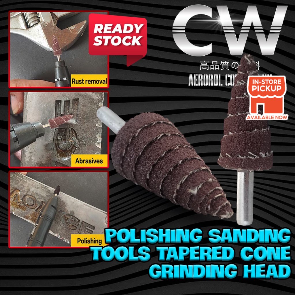 1pc 6mm Sanding Sandpaper Burr Flap Wheel Grinding Head Grinder ...