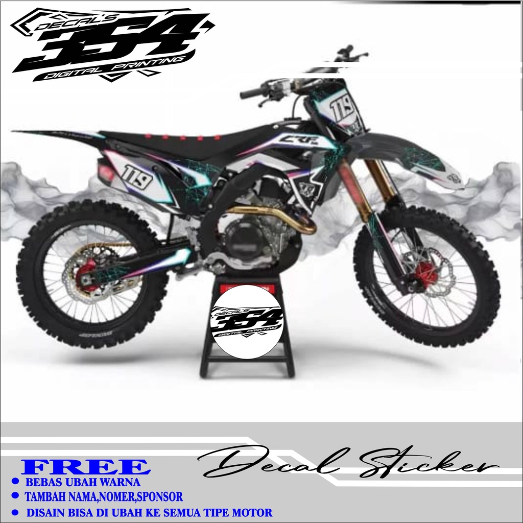 012 full body crf decal, free to request, design name, number, change ...